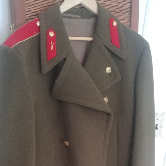 Russian | Jackets & Coats | Vintage Replica Soviet Era Wool Coat | Poshmark